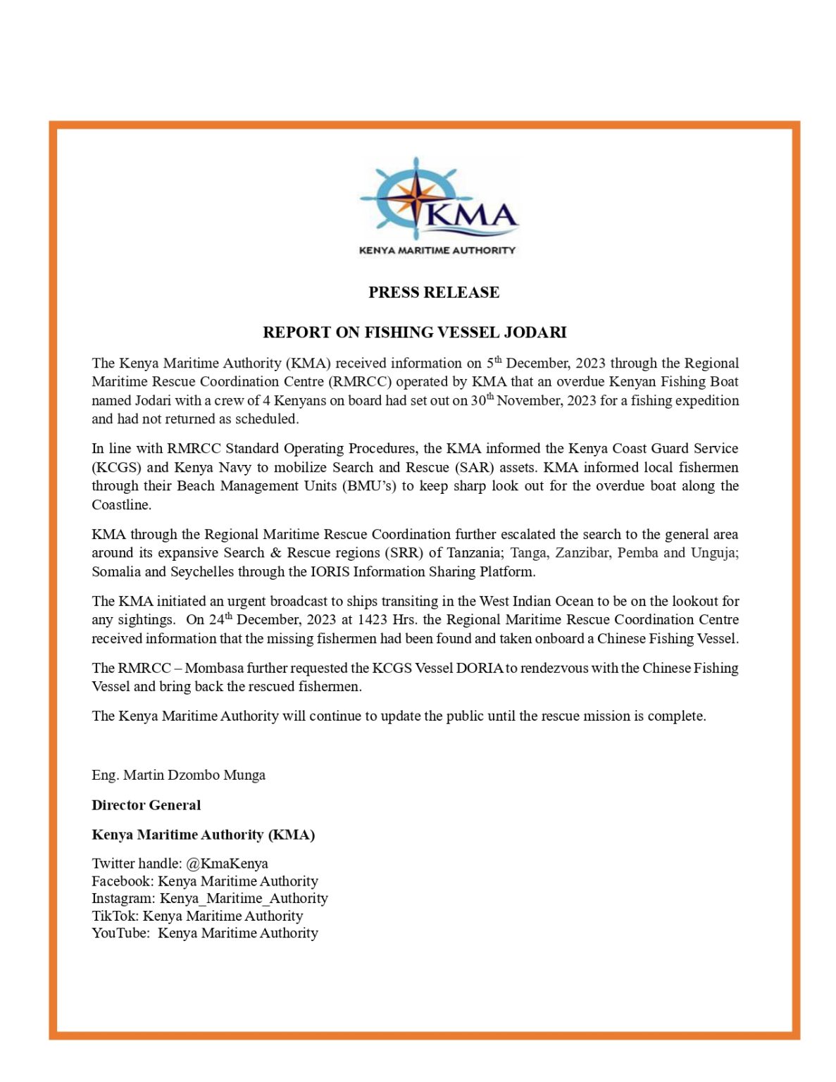 Home - Kenya Maritime Authority (KMA)